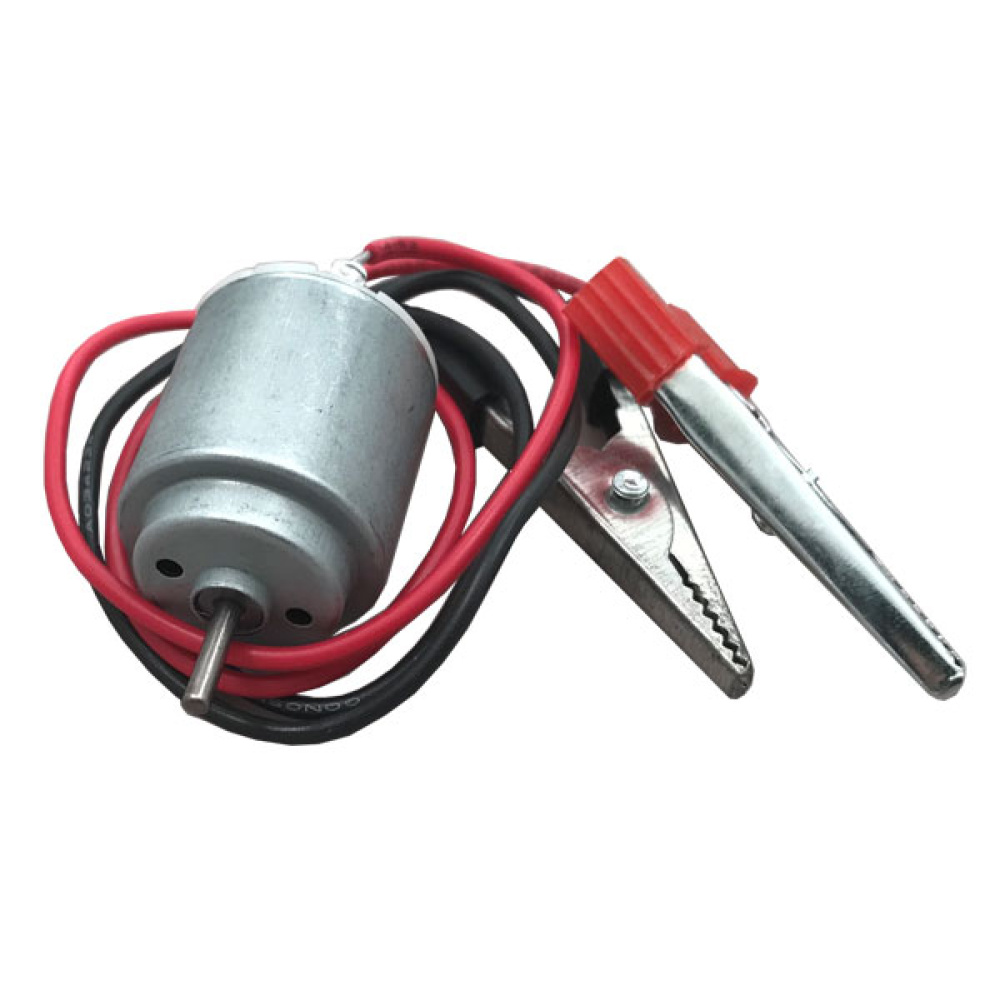 Round Toy Motor with Alligator Clips