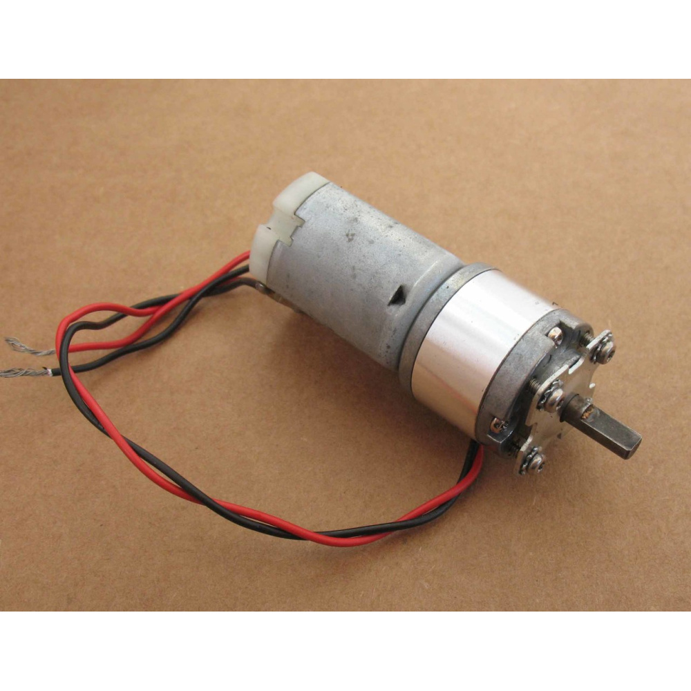 Dc Motor, Low Speed Gear Motor, 3-18 Volt (Also A Generator)