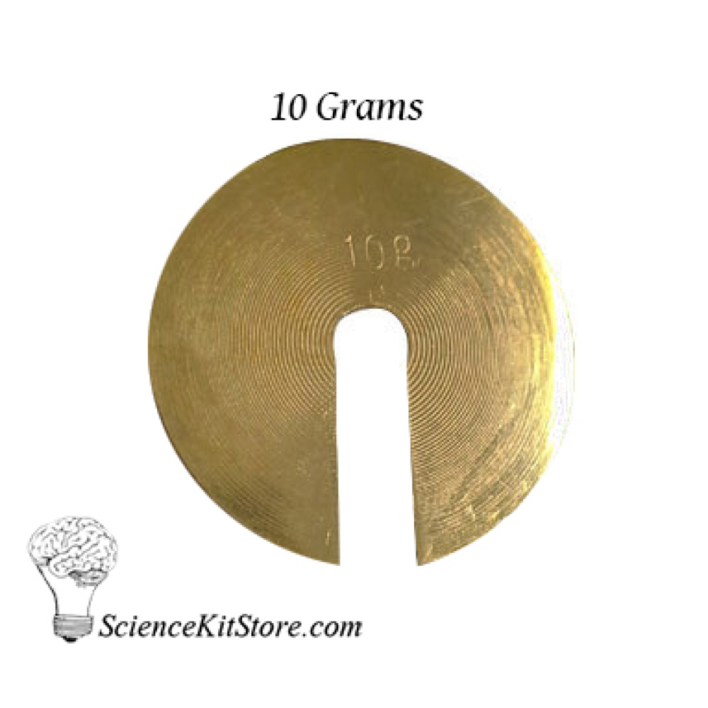Slotted Weights, 10 Grams
