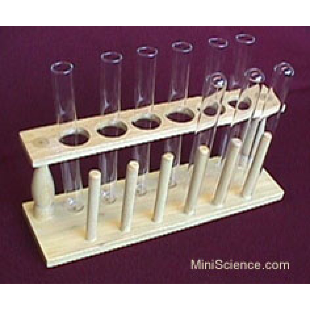 Test Tube Rack, Wooden