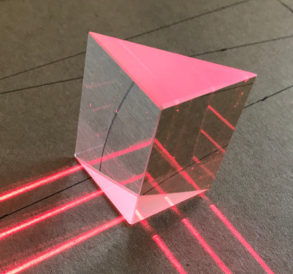 Glass Right Angle Prism 32 X 50