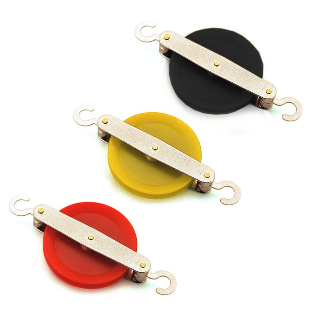 Plastic Pulleys, Set Of 5