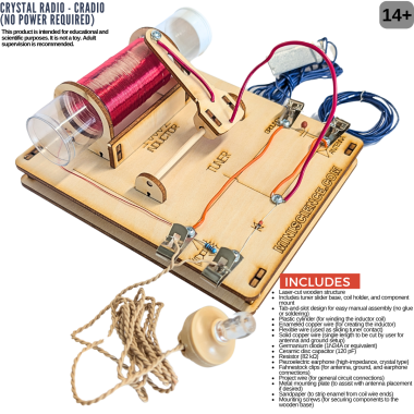 Crystal Radio Kit, Advanced