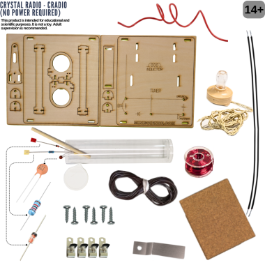 Crystal Radio Kit, Advanced